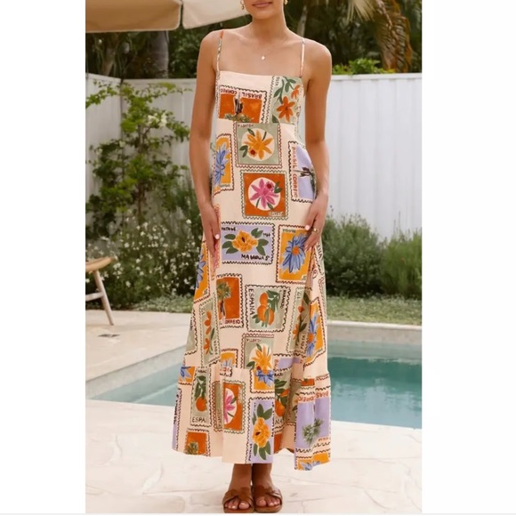 Paper Heart | Dresses | Paper Heart Anthropologie Multicolor Floral ...